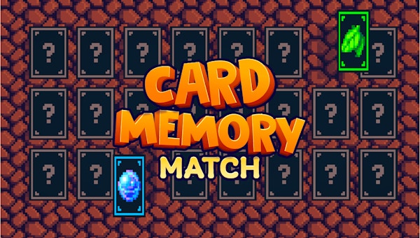 Card Memory Match 🕹️ Play Now on GamePix
