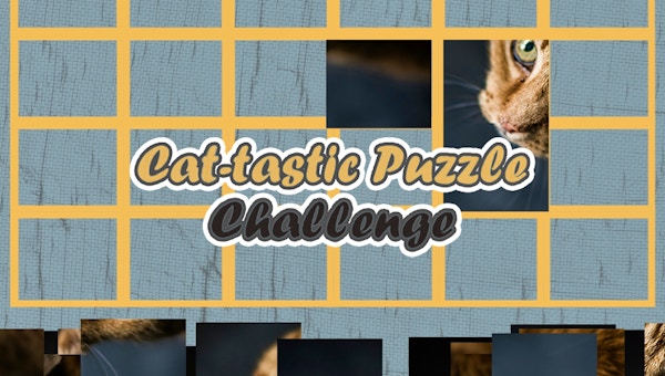 Cat-tastic Puzzle Challenge 🕹️ Play Now on GamePix