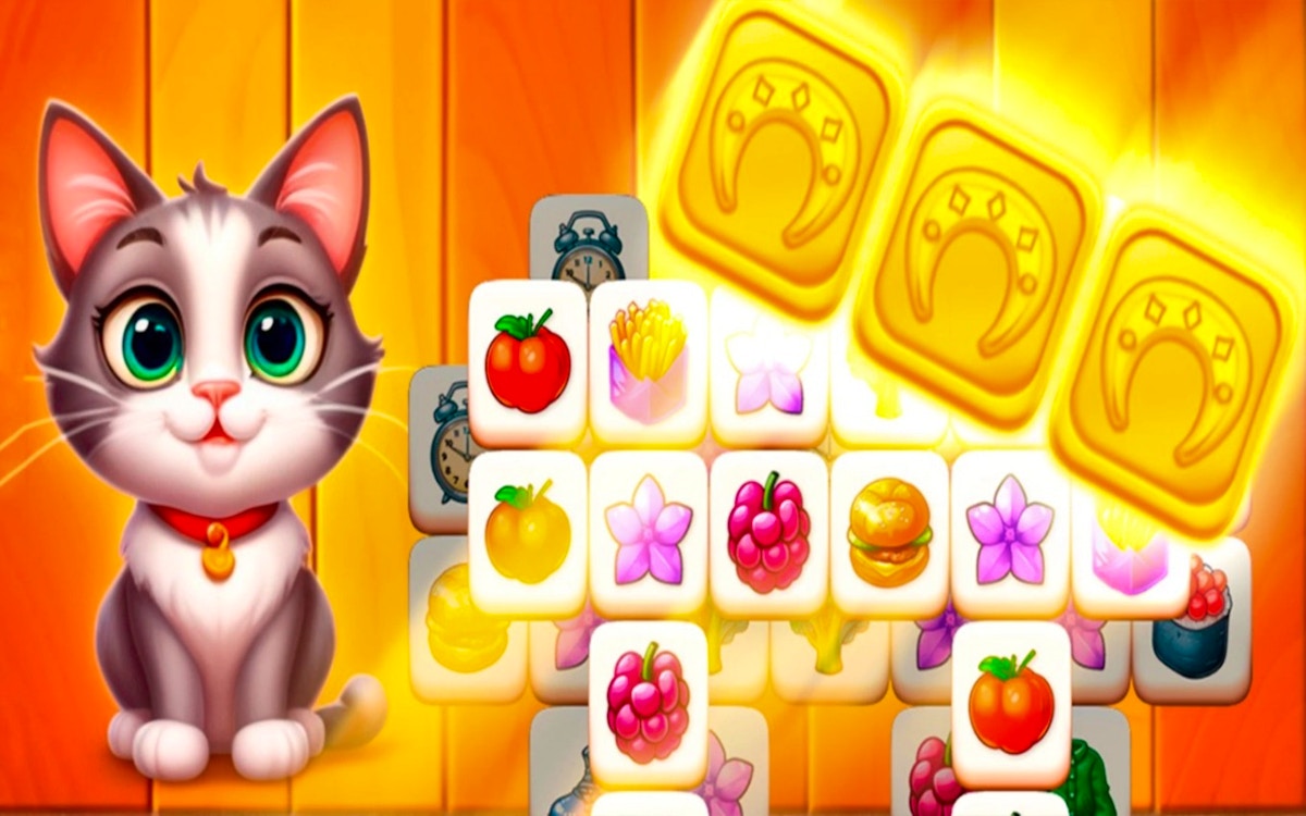 Cat Town - Tile Match Puzzle 🕹️ Play Now on GamePix