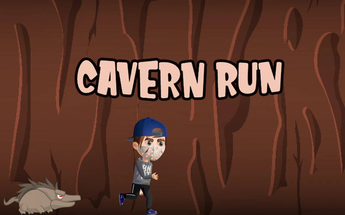 Cavern Run Endless Runner Game 🕹️ Play Now on GamePix