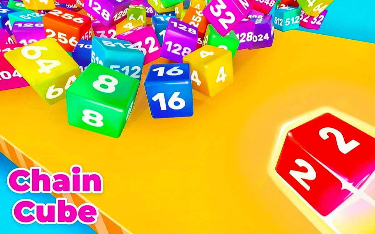 Chain Cube: 2048 Merge 🕹️ Play Now on GamePix
