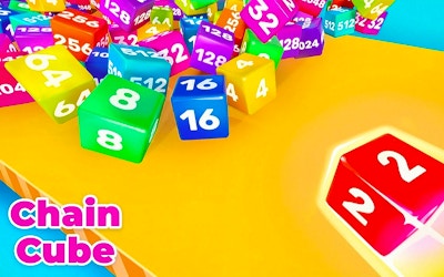 Chain Cube: 2048 Merge 🕹️ Play Now on GamePix