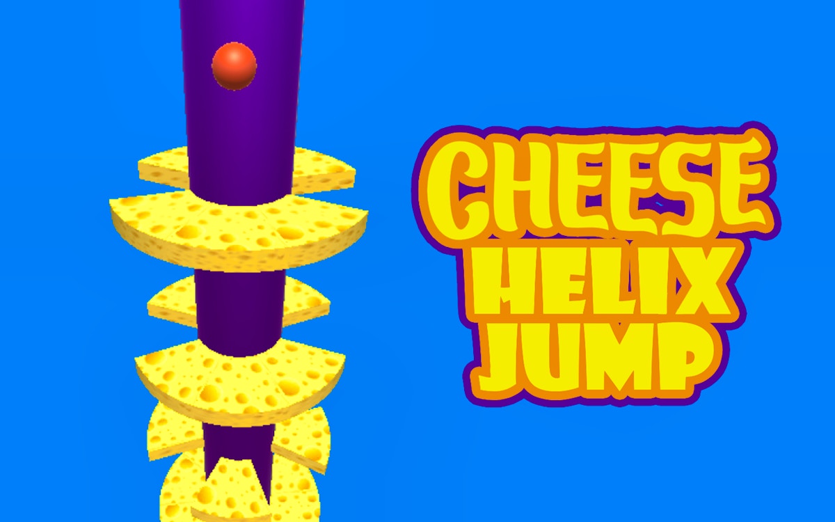 Cheese Helix Jump 🕹 Gioca Ora su GamePix