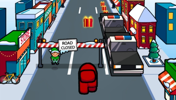 Christmas Imposter Run 🕹️ Play Now on GamePix