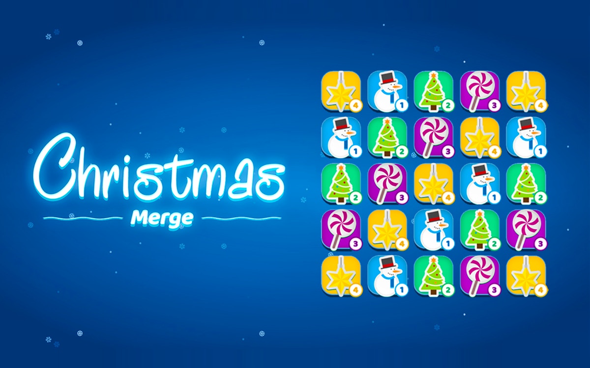 Christmas Merge - Match 3 Puzzle 🕹️ Play Now on GamePix