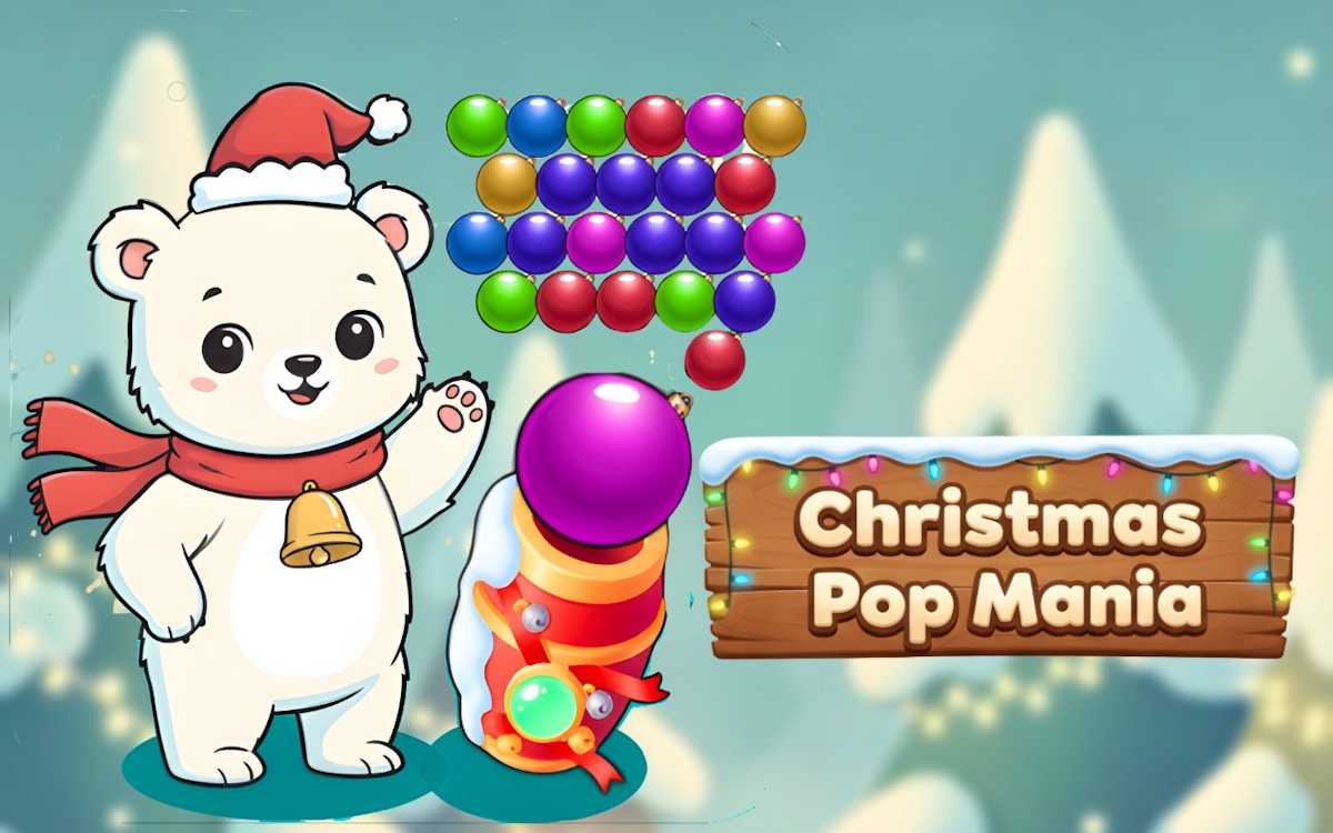 Christmas Pop Mania 🕹️ Παίξτε τώρα στο GamePix