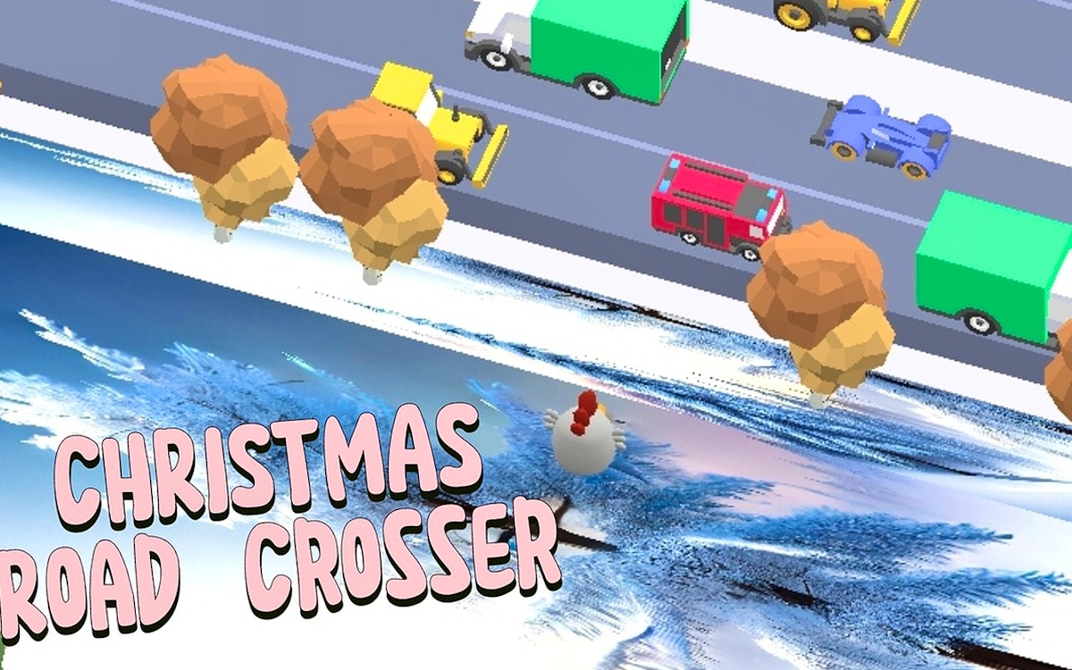 Christmas Road Crosser 🕹 Gioca Ora su GamePix