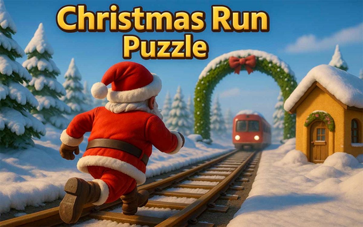 Christmas Run Puzzle 🕹️ Play Now on GamePix