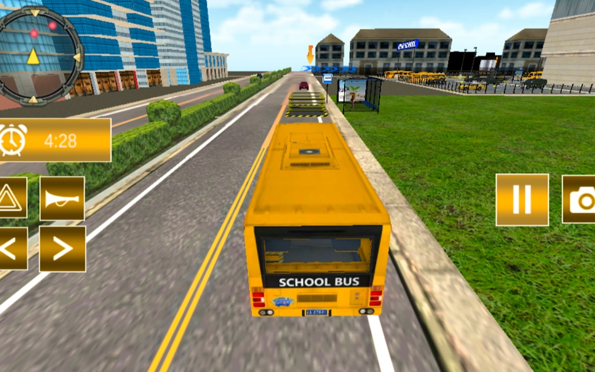 City School Bus Driving 🕹️ Play Now on GamePix