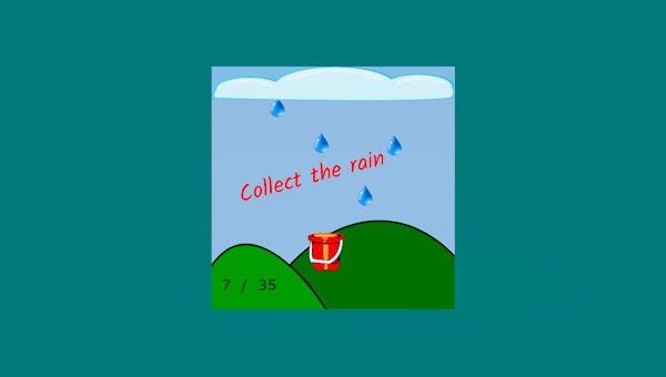 Collect The Rain 🕹️ Play Now on GamePix