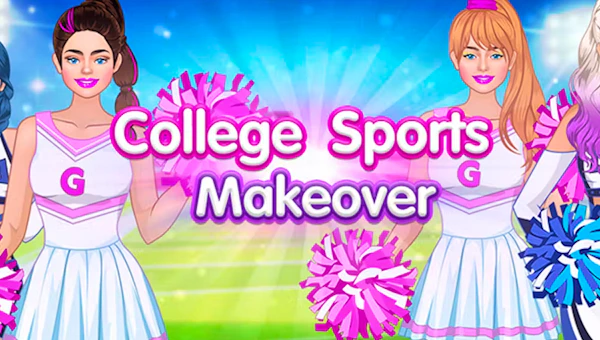 College Sport Team Makeover 🕹️ Play Now on GamePix