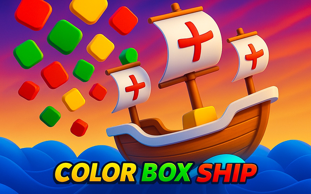Color Box Ship 🕹️ Play Now on GamePix