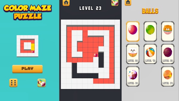 Color Maze 🕹️ Play Now on GamePix