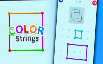 Color Strings 🕹️ Speel nu op GamePix