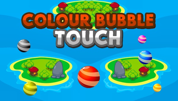 Colour Bubble Touch 🕹️ Play Now on GamePix