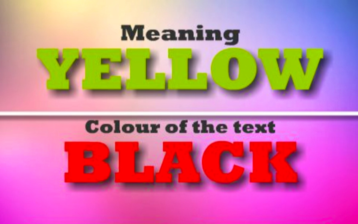 Colour Text Challenge:play Colour Text Challenge online for free on GamePix