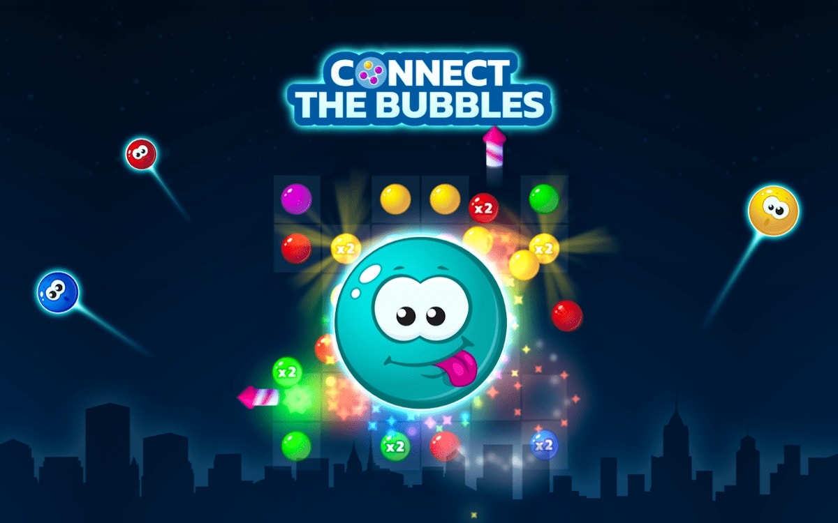 Connect The Bubbles 🕹️ Joue Maintenant sur GamePix
