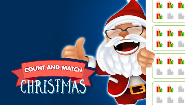 Count And Match Christmas 🕹️ Play Now on GamePix
