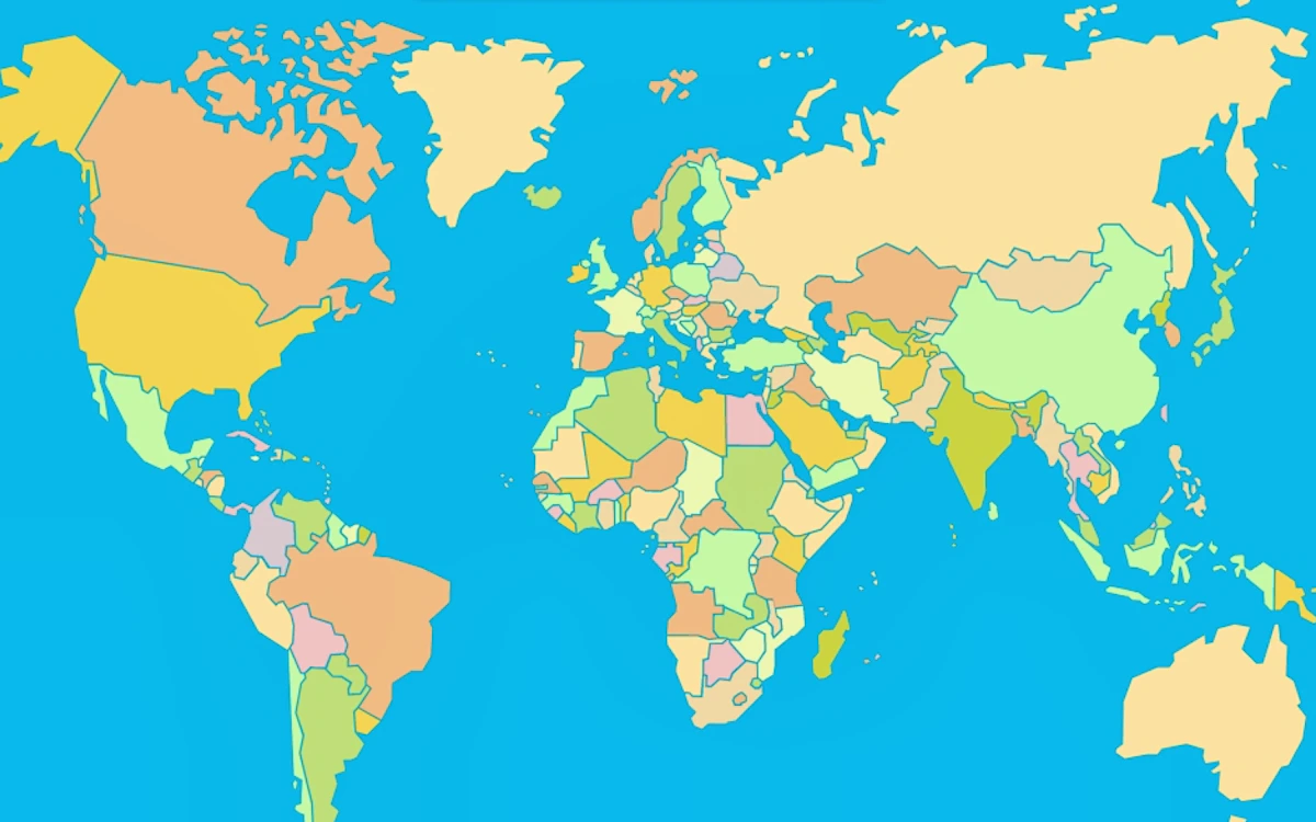 Countries Of The World 🕹️ Pelaa nyt GamePixillä