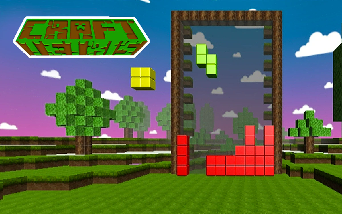 Craft Tetris 🕹️ Play Now on GamePix