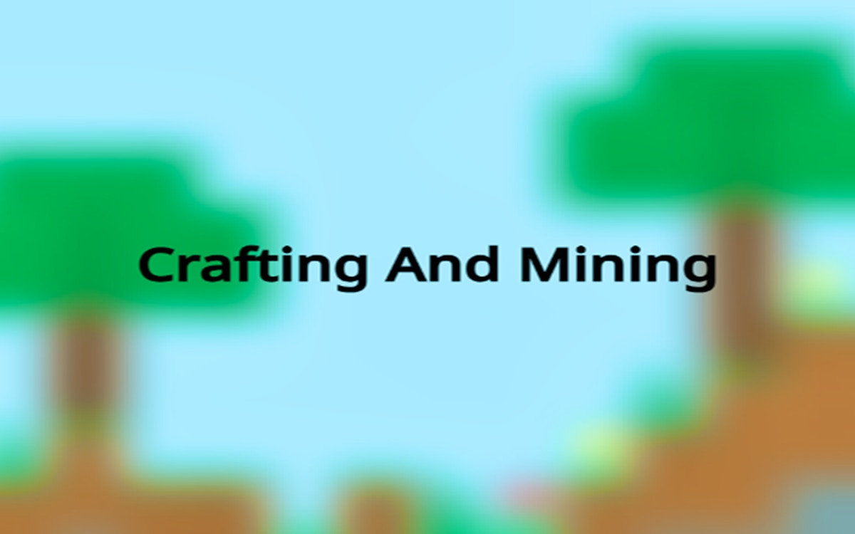 Crafting And Mining 🕹️ Play Now on GamePix