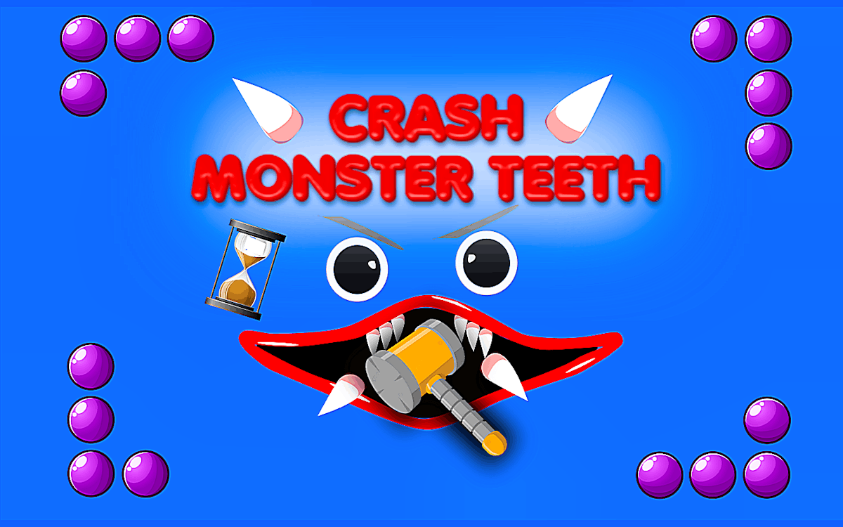 Crash Monster Teeth 🕹️ Play Now on GamePix