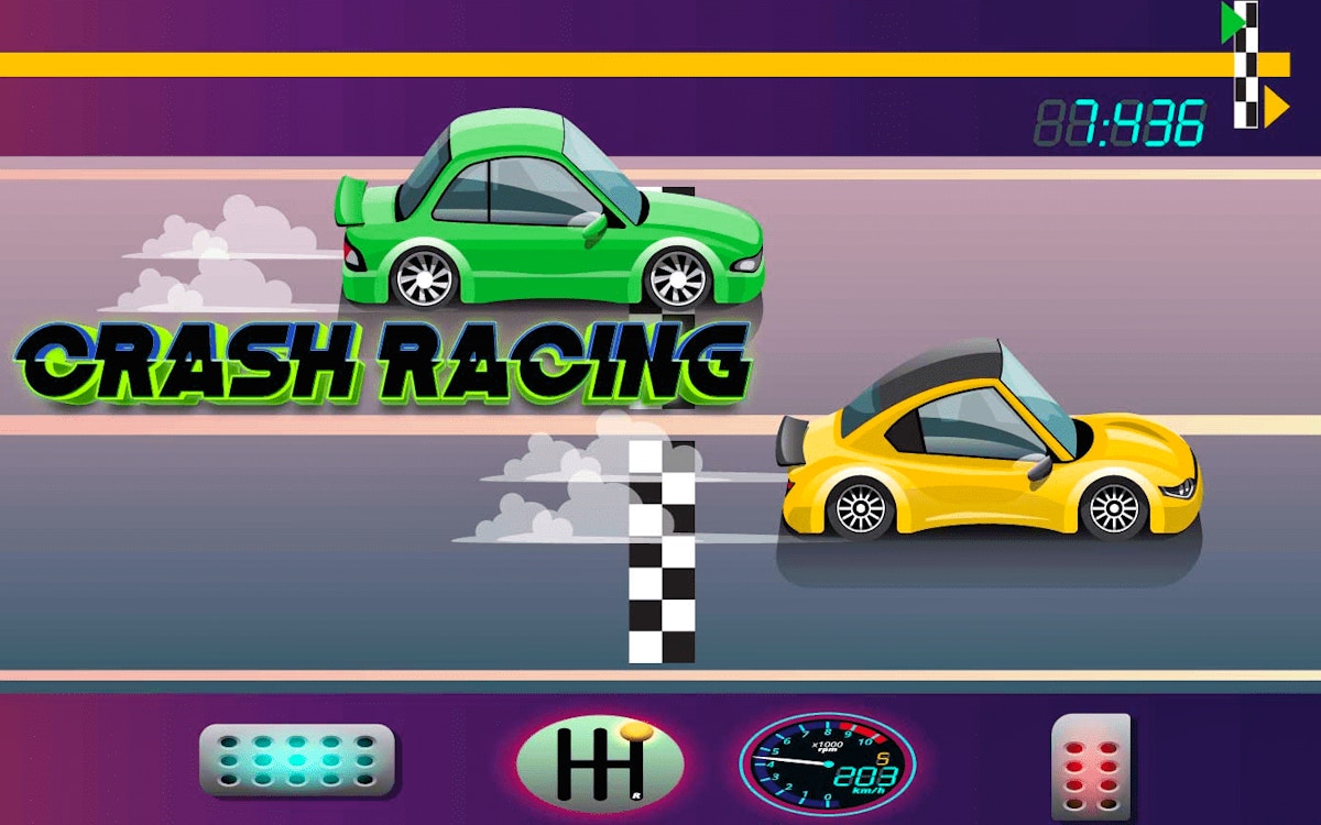 Crash Race 🕹️ Play Now on GamePix