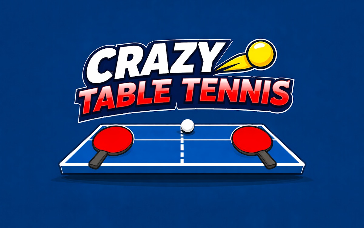 Crazy Table Tennis 🕹️ Play Now on GamePix