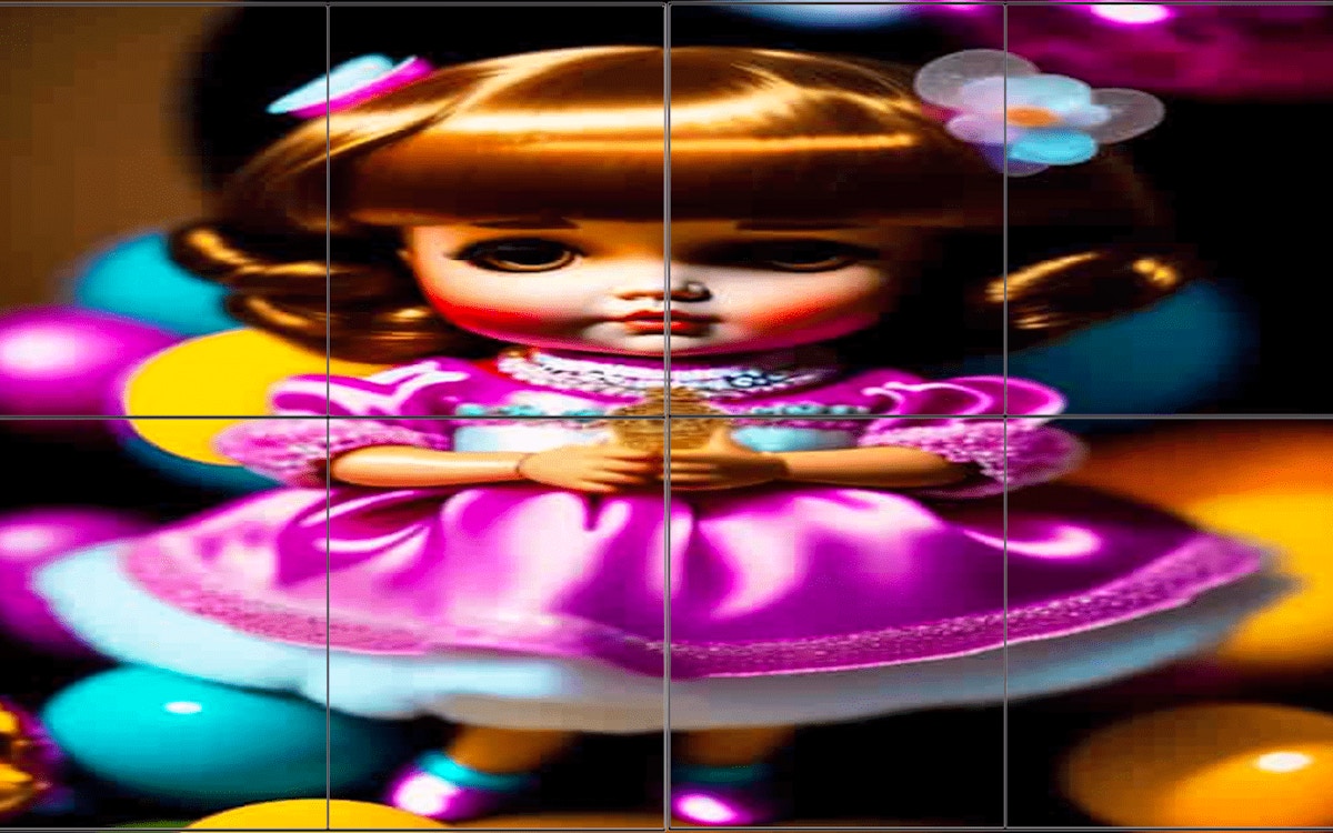 Creepy Doll Photo Block Blitz 🕹️ Play Now on GamePix