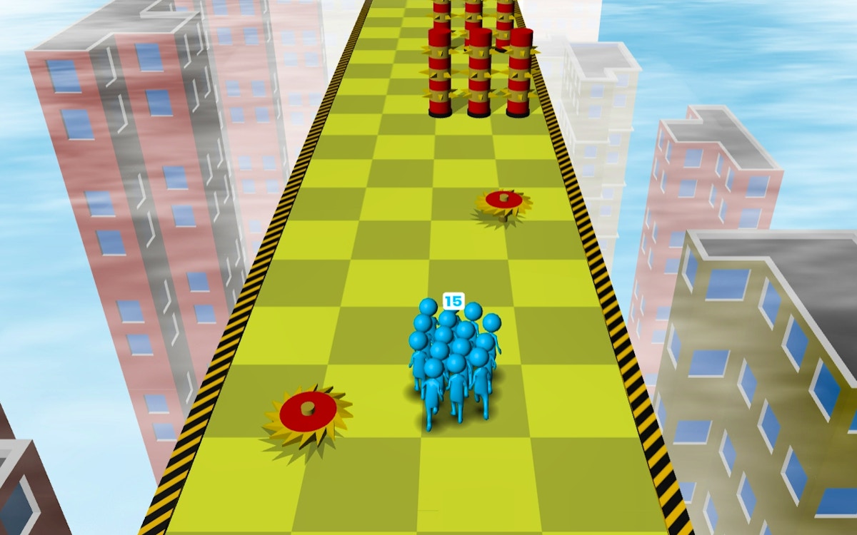 Crowd Run 3d 🕹️ Play Now on GamePix