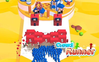 Crowd Runner 🕹️ Play Now on GamePix