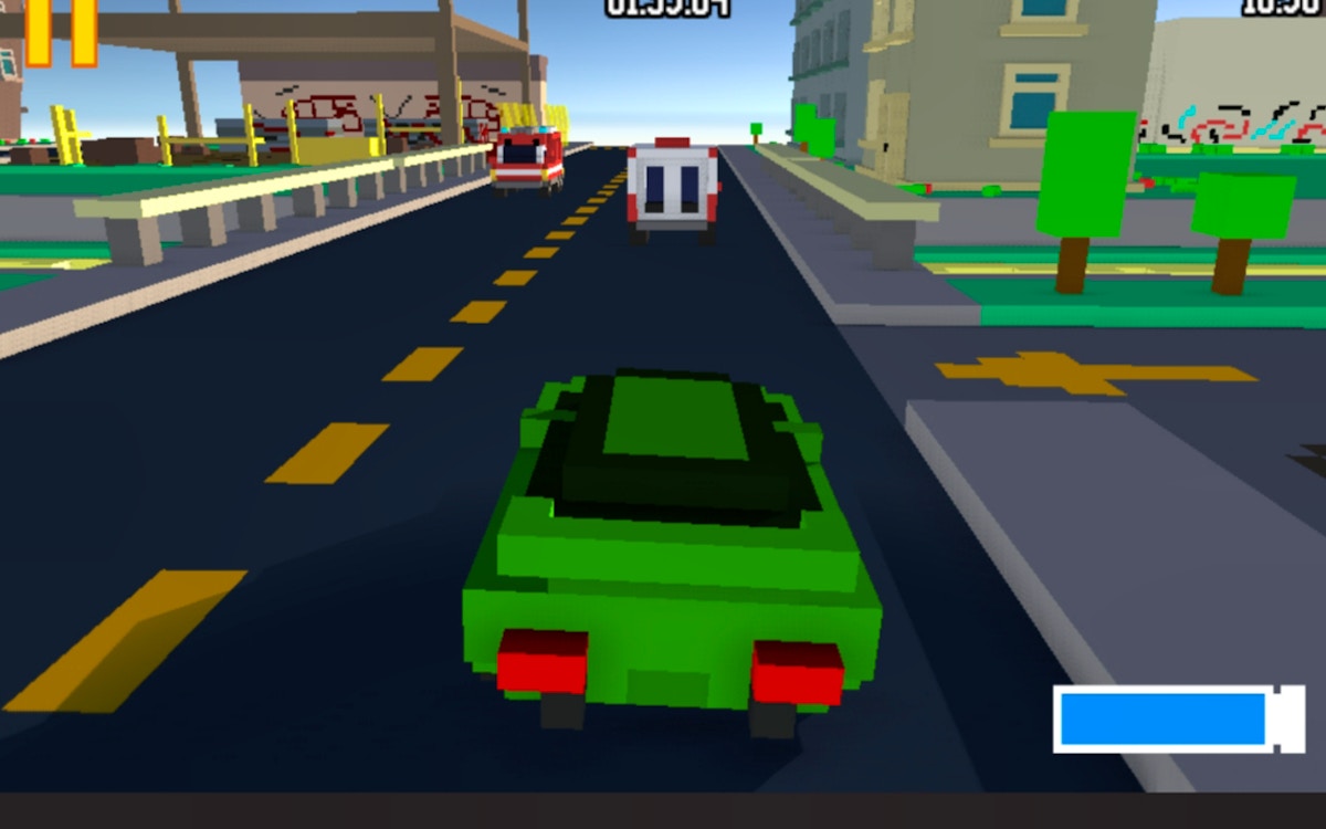Cube City Racing 🕹️ Joue Maintenant sur GamePix