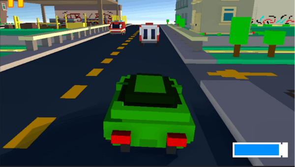 Cube City Racing 🕹️ Play Now on GamePix