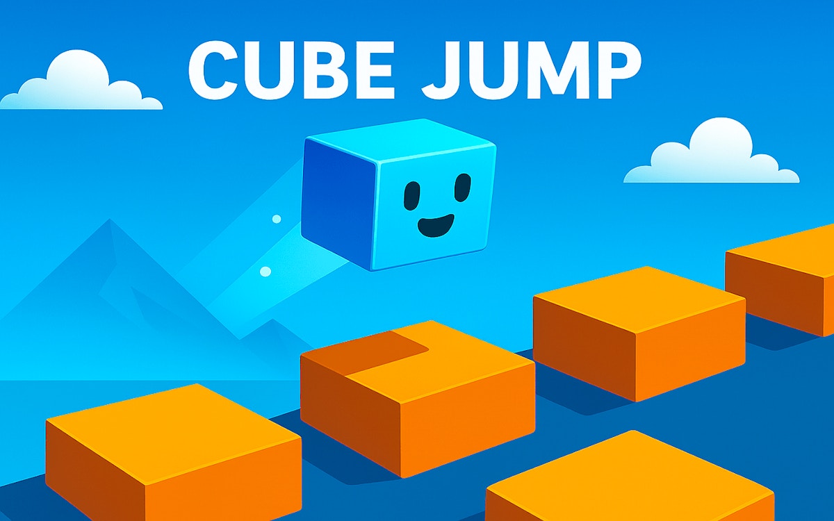 Cube Jump 🕹️ Play Now on GamePix