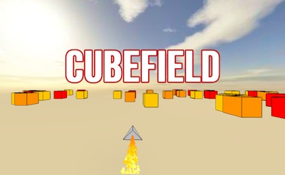 Cubefield 🕹️ Play Now on GamePix