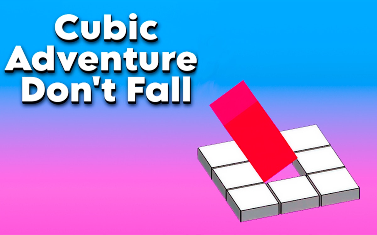 Cubic Adventure Don't Fall 🕹️ Play Now on GamePix