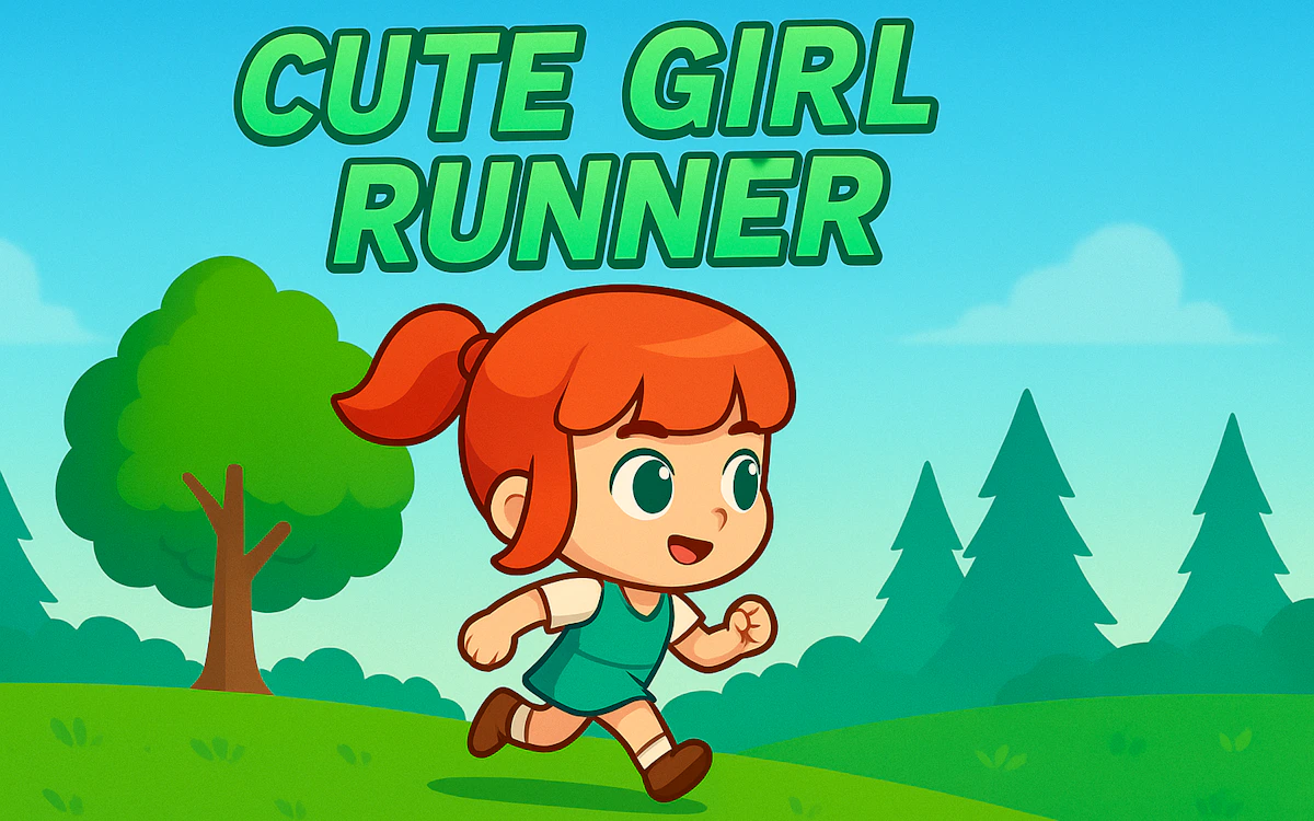 Cute Girl Runner 🕹️ Play Now on GamePix
