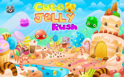 Cute Jelly Rush 🕹️ Pelaa nyt GamePixillä