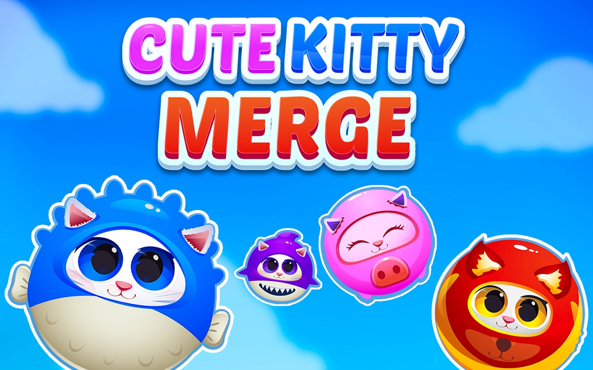 Cute Kitty Merge 🕹️ Play Now on GamePix