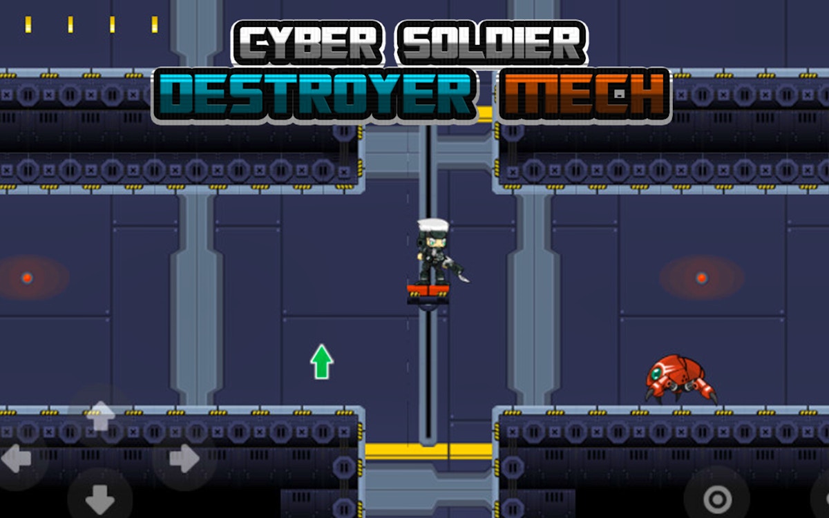 Cyber Soldier Destroyer Mech 🕹️ Play Now on GamePix