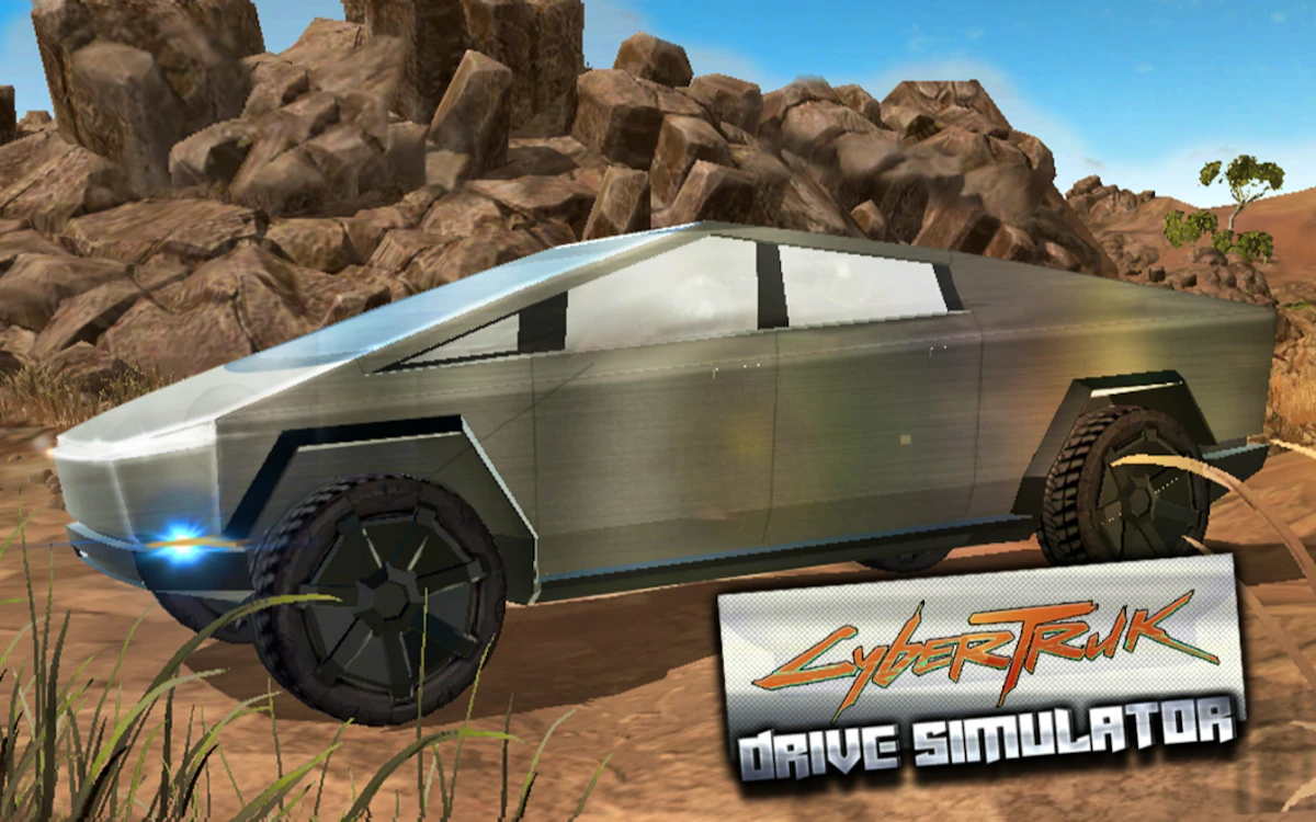 Cybertruck Drive Simulator 🕹️ Play Now on GamePix