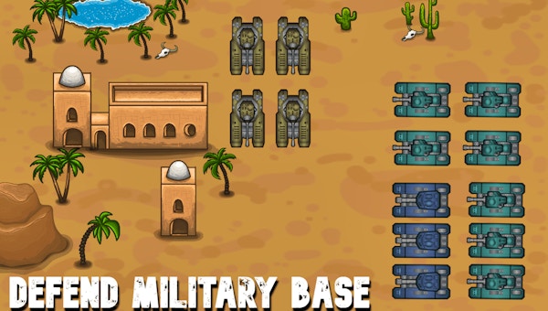 Defend Military Base 🕹️ Play Now on GamePix
