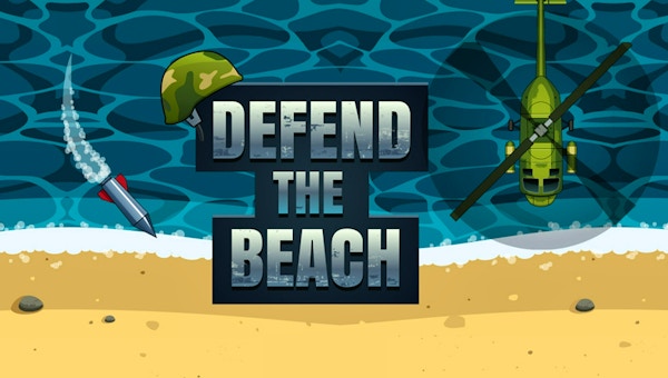 Defend The Beach 🕹️ Play Now on GamePix
