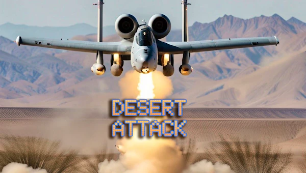 Desert Attack 🕹️ Play Now on GamePix