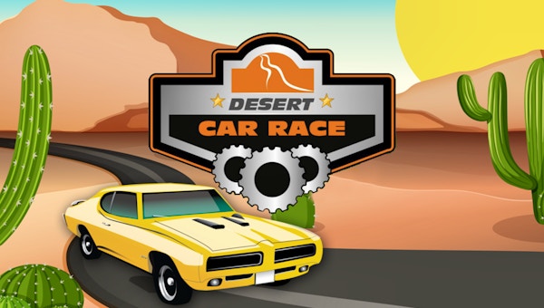 Desert Car Race 🕹️ Play Now on GamePix