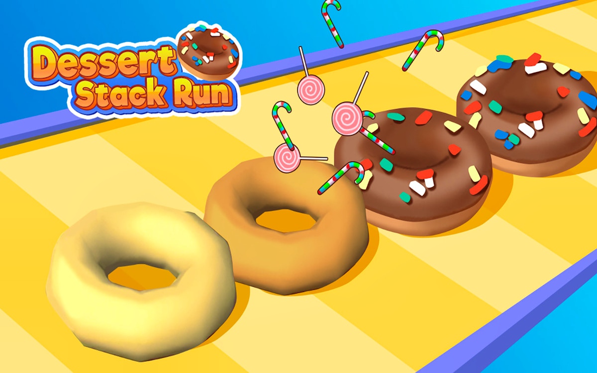 Dessert Stack Run 🕹️ Play Now on GamePix