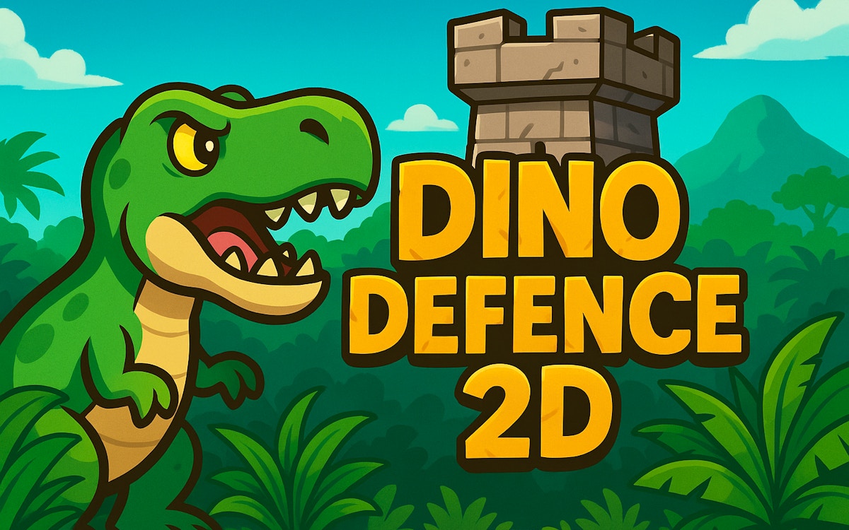 Dino Defence 2d 🕹️ Play Now on GamePix