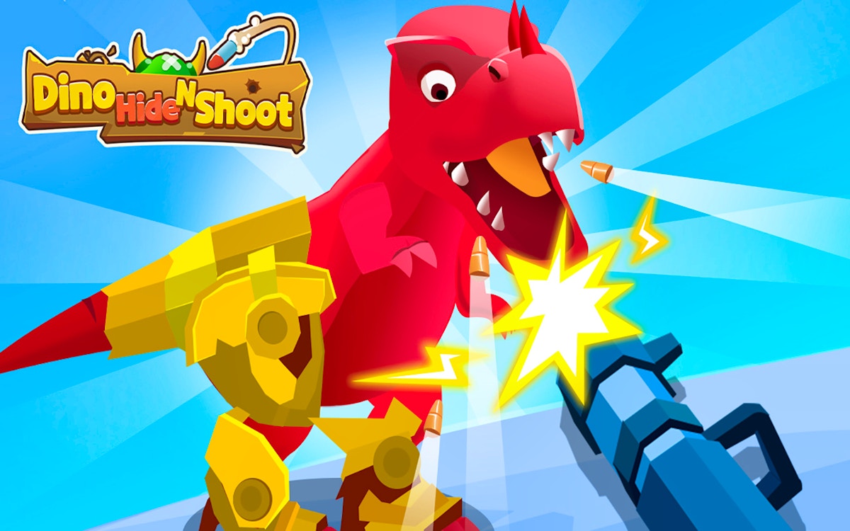 Dino Hide N Shoot 🕹️ Play Now on GamePix