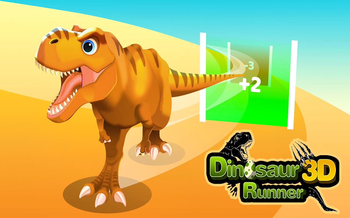 Dinosaur Runner 3d 🕹️ Play Now on GamePix