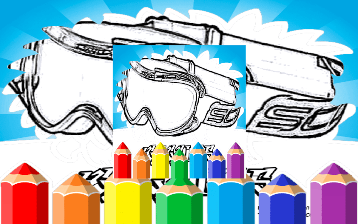 kids dirt bike coloring pages